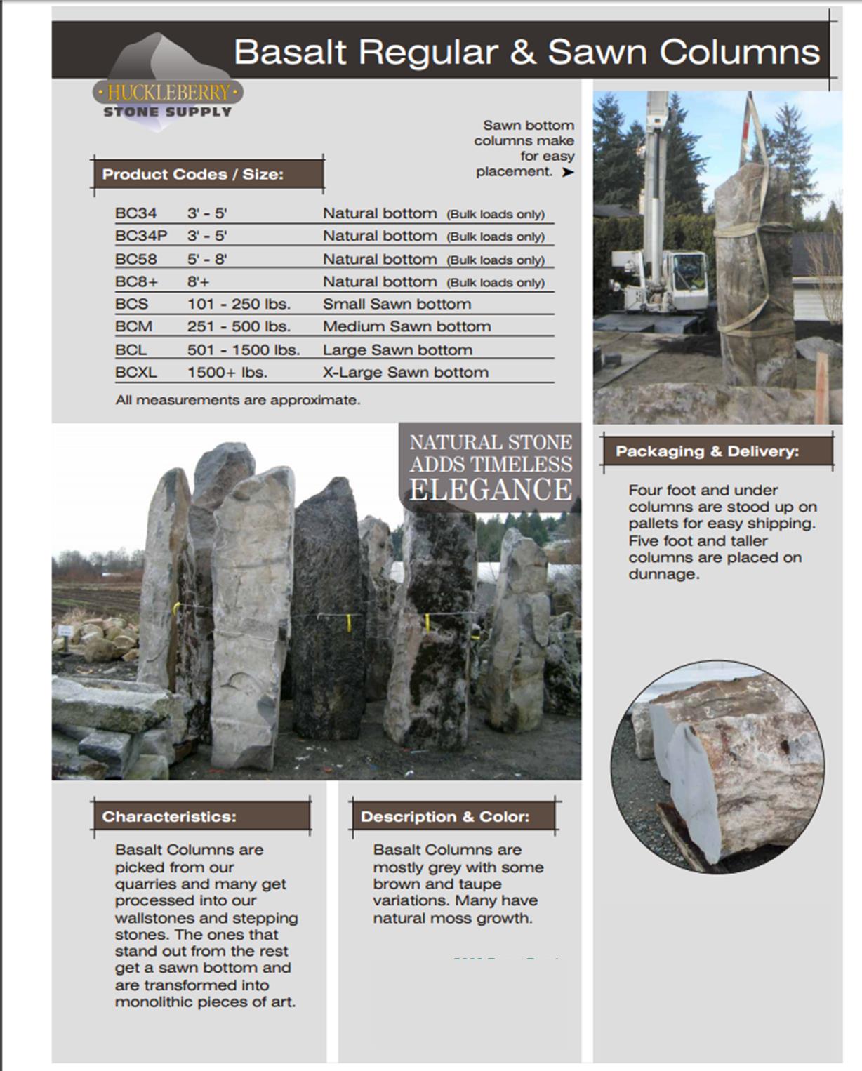 BASALT COLUMN – Bricks n Blocks