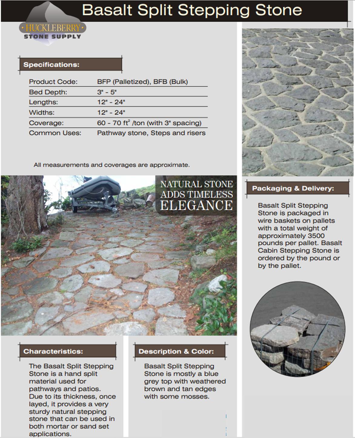 BASALT STEP STONE – Bricks n Blocks