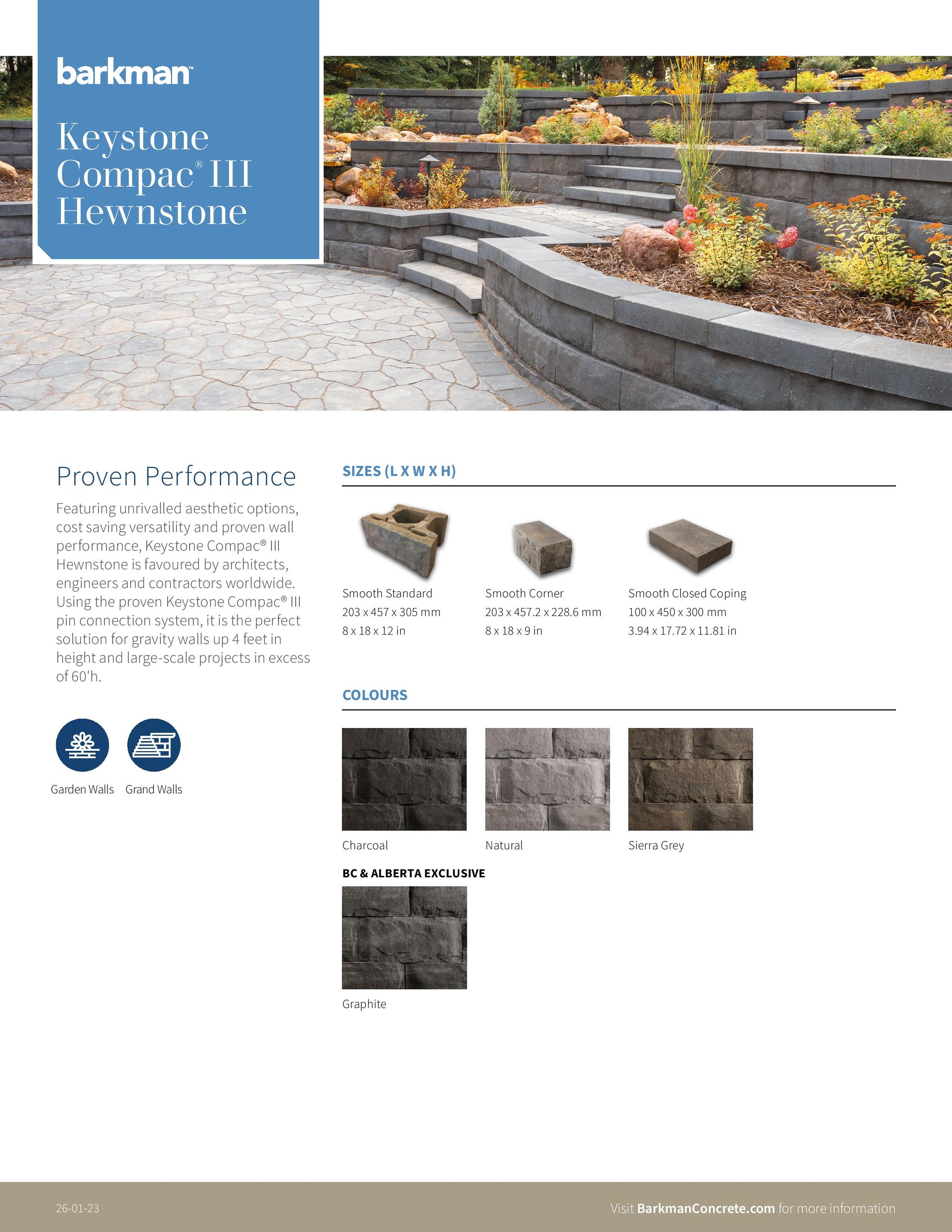 BARKMAN - KEYSTONE COMPAC III BLOCK – Bricks n Blocks