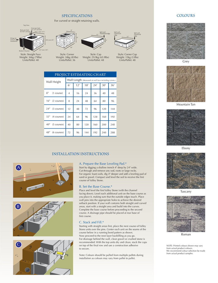 BASALITE - VALLEY STONE BLOCK – Bricks n Blocks